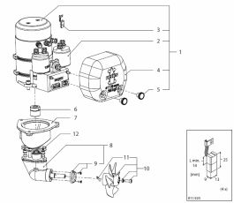Vetus BOW2512 (A), (B), (C) Spare Parts